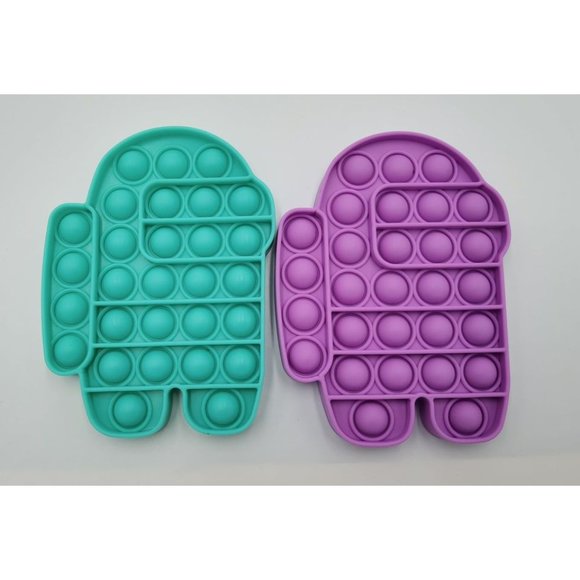 Toys | Pack Of Two Among Us Push Pop Fidget Toyrunning | Poshmark